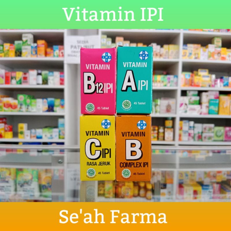 Jual VITAMIN A IPI // VITAMIN B1 IPI // VITAMIN B COMPLEX IPI ...