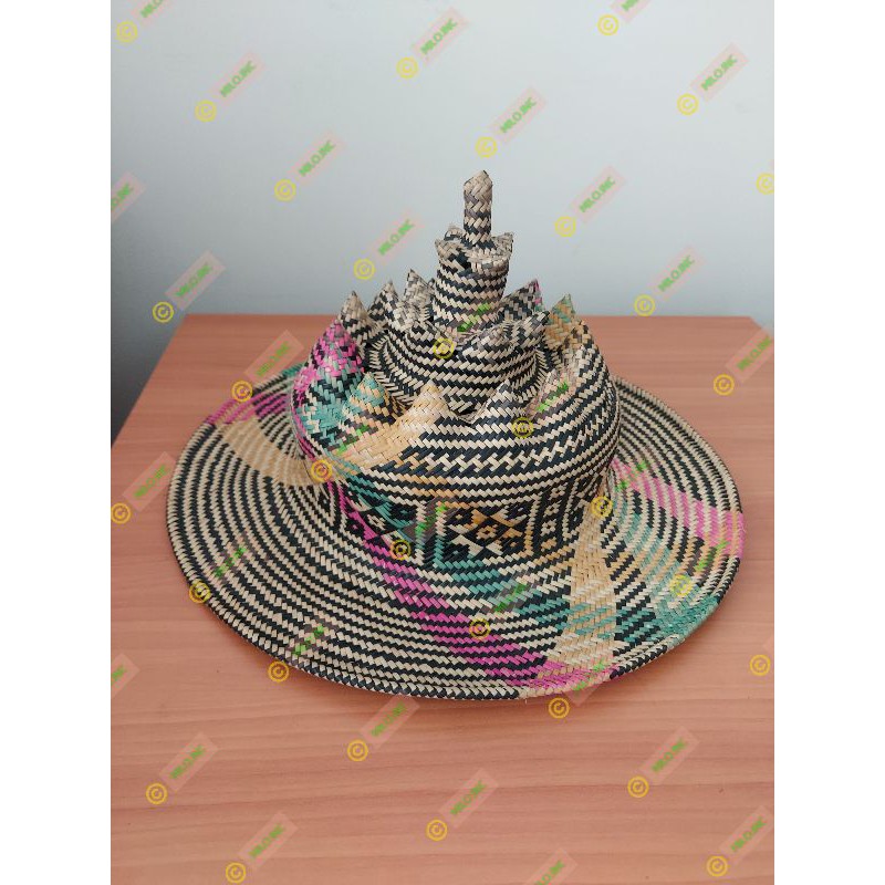 Jual TOPI ANYAMAN ROTAN DAYAK HANDMADE KALIMANTAN | Shopee Indonesia