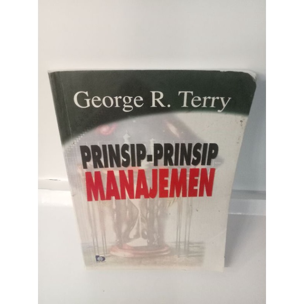 Jual buku prinsip-prinsip manajemen karangan George r Terry | Shopee ...