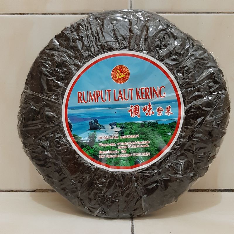 Jual (MURAH )CHEN LIANG JI /Rumput Laut Kering/ DRIED SEAWEED/ ZI CAI ...