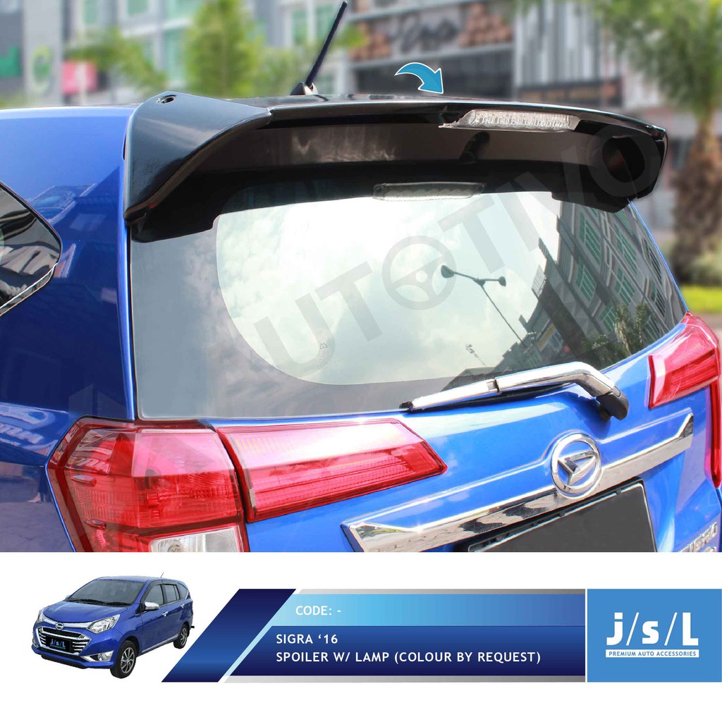 Jual JSL Spoiler Sigra / Calya Luxury With Lamp Colour by Request ...