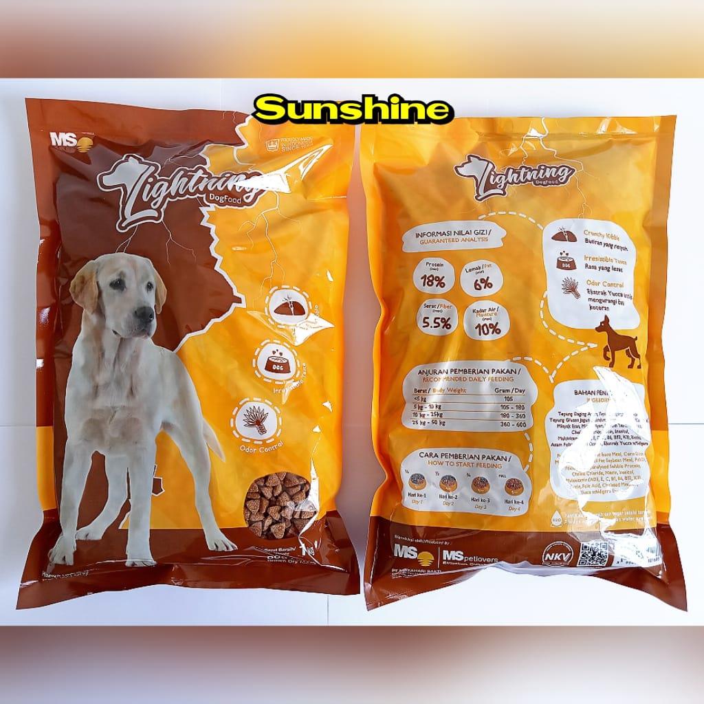 Jual Starry / Lightning Dog 800gr Dry Food - Makanan Kering Anjing ...