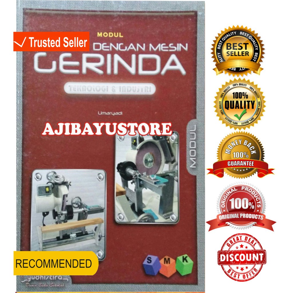 Jual Buku SMK Modul Bekerja Dengan Mesin Gerinda Teknologi Dan Industri ...