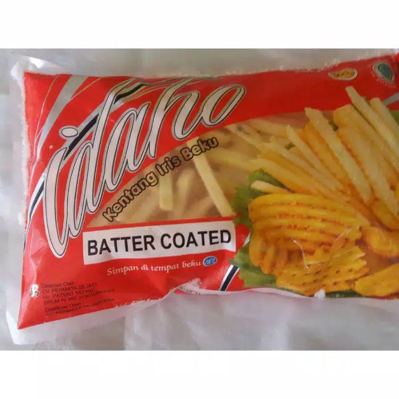 Jual Kentang goreng idaho crinkle cut 500g | Shopee Indonesia