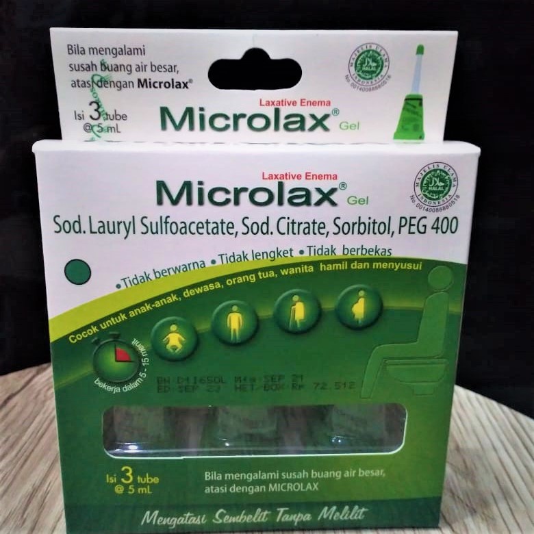 Jual MICROLAX SUPP DOS 3s | Shopee Indonesia
