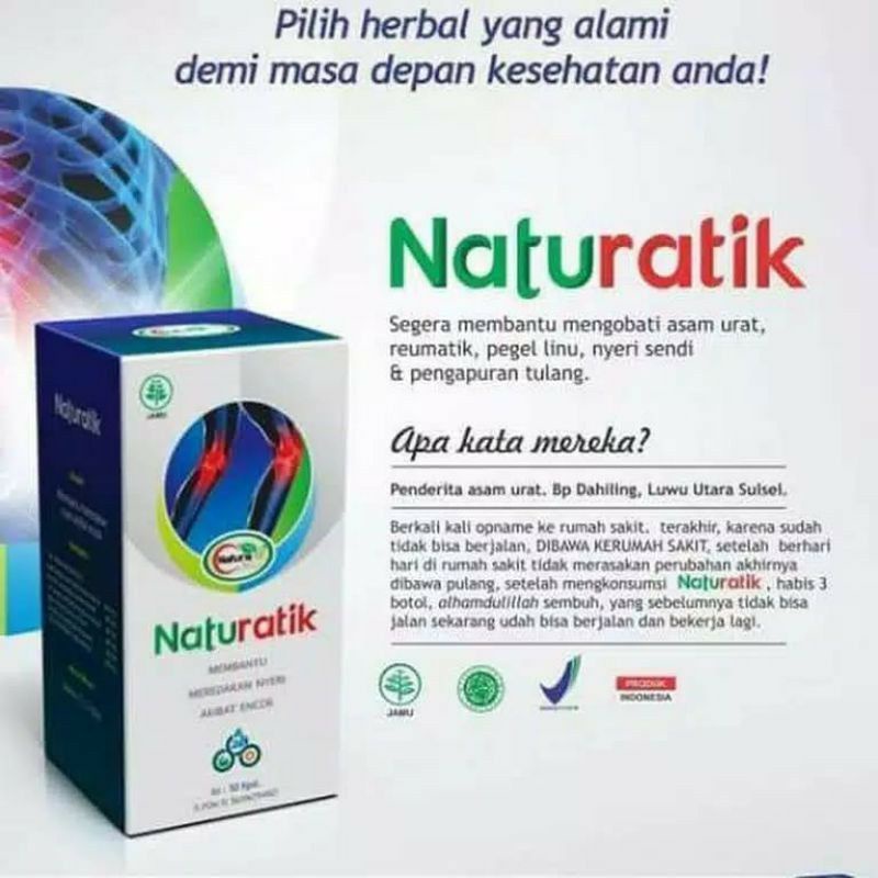 Jual NATURAFIT ORIGINAL NATURATIK 50 KAPSUL | Shopee Indonesia