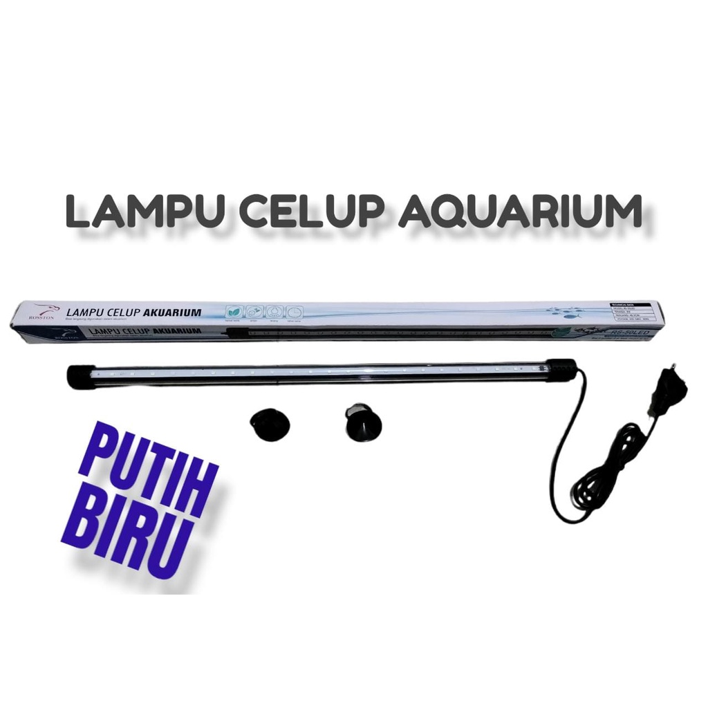 Jual LAMPU CELUP LED AQUARIUM AQUASCAPE 20 cm sampai dengan 80 cm LAMPU ...
