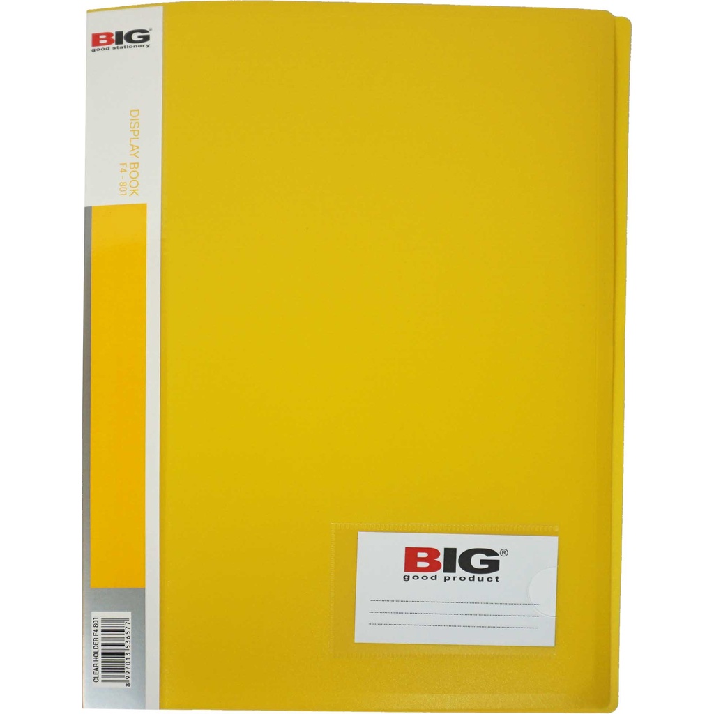 Jual BIG Clear Holder/ File Dokumen Keeper/ Kantong File F4 Folio 20/40 ...