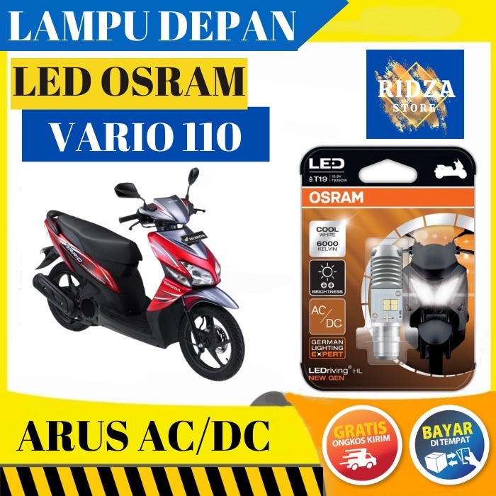 Jual LAMPU DEPAN LED HONDA VARIO 110 KARBU ORIGINAL OSRAM | Shopee Indonesia