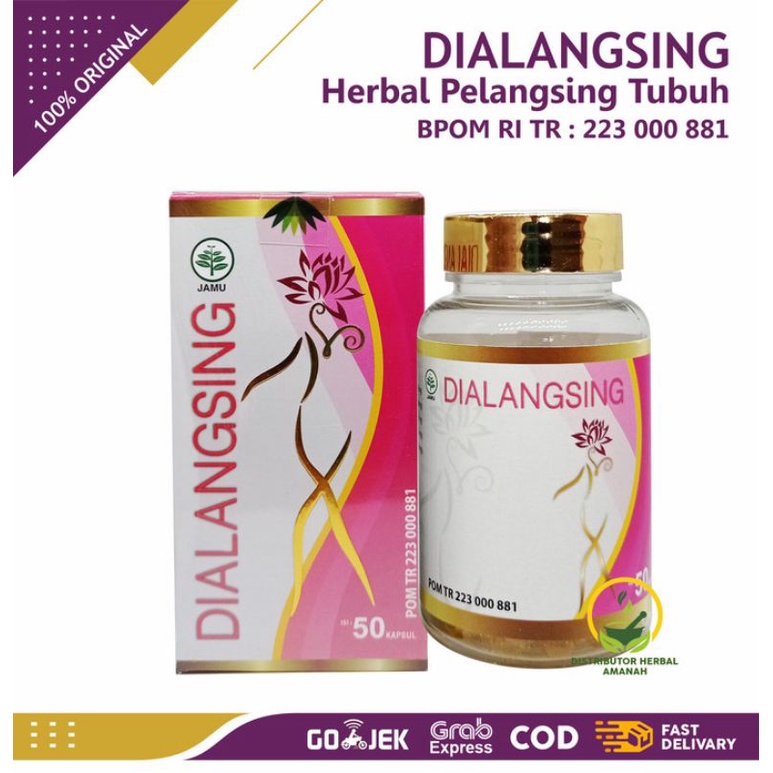 Jual DIALANGSING 50 KAPSUL ASLI ORIGINAL PELANGSING ALAMI | Shopee ...