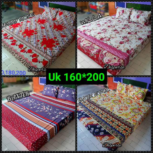 Jual Seprei Homemade uk 160*200*20cm | Shopee Indonesia