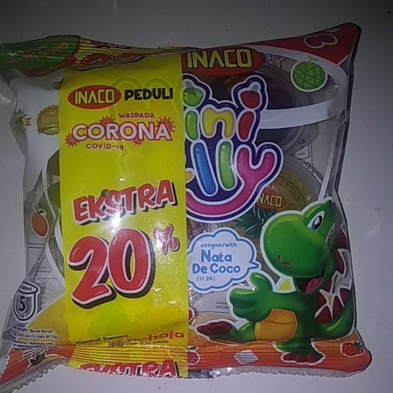 Jual inaco mini jelly ager jajanan anak 1pack | Shopee Indonesia