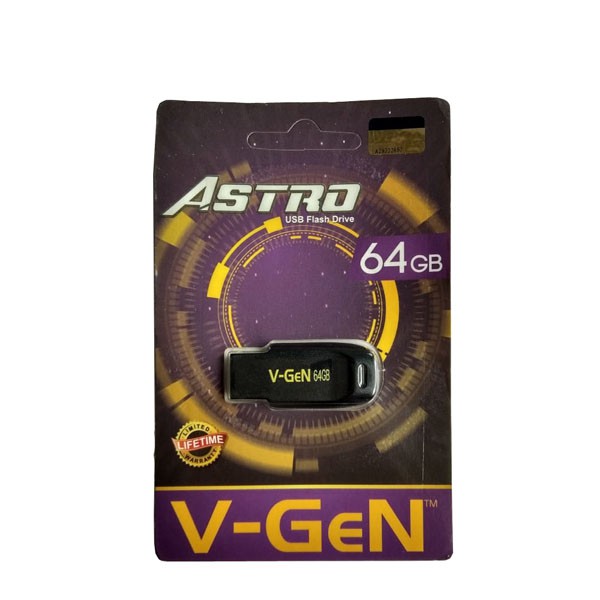 Jual Flashdisk Vgen Astro 64GB USB 2.0 USB Flash Disk 64GB ORI | Shopee ...