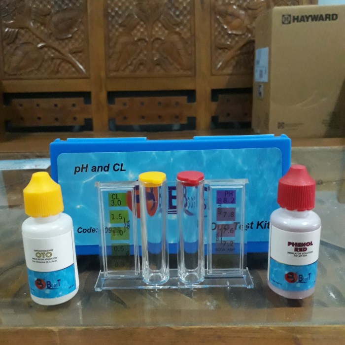 Jual Test Kit Kolam Renang Merk Boost | Test Kit 2 in 1 | Shopee Indonesia