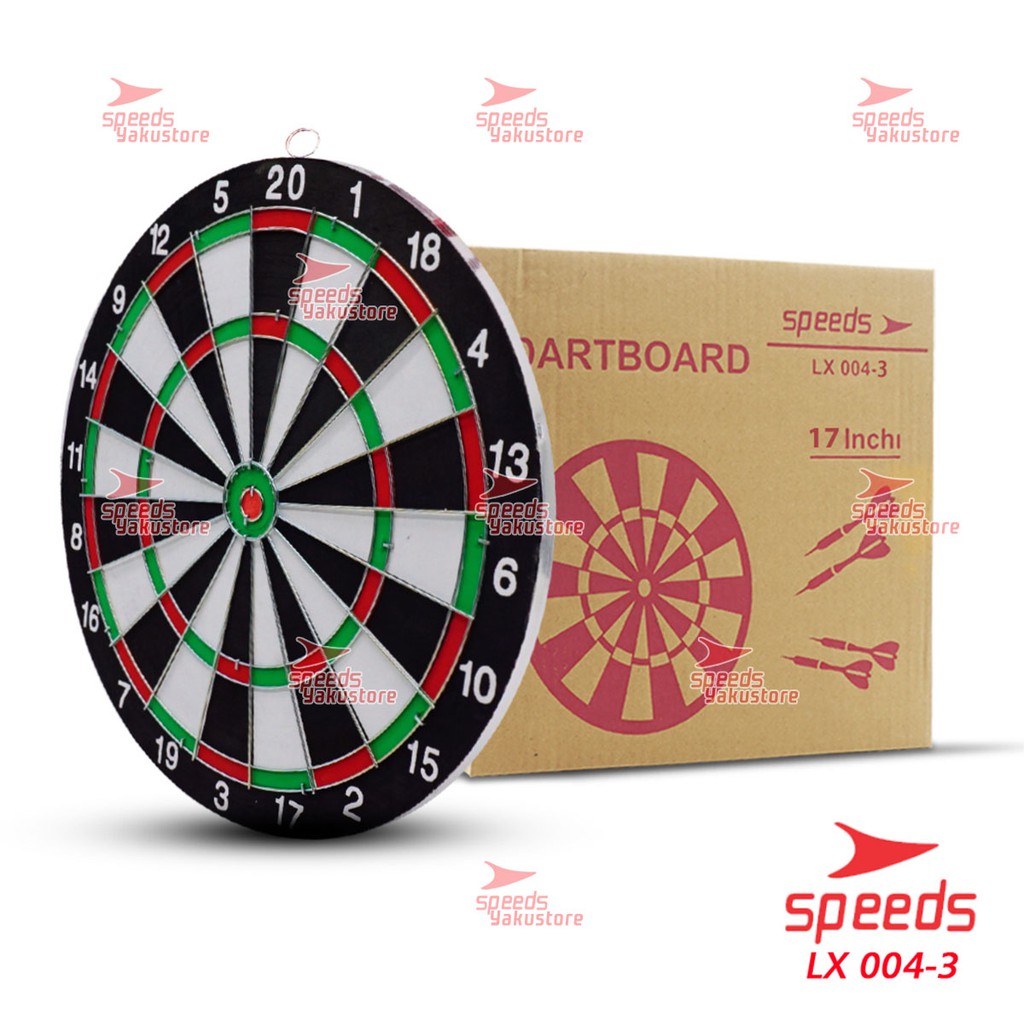 Jual SPEEDS DART Papan Dart Board Game Pro Panahan Dinding 12inch 004-1 ...