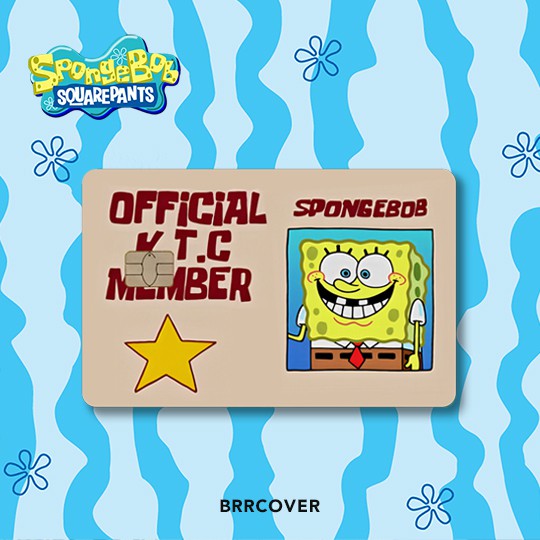 Jual [NEW LICENSE] SpongeBob Patrick | BRRCOVER CARD SKIN (Sticker ...