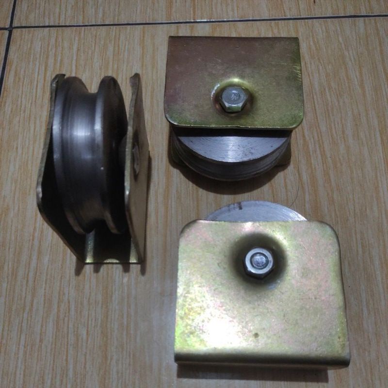 Jual roda pagar roda bubut roda besi roda pintu gerbang kuwalitas super ...