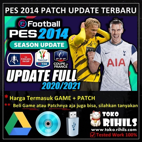 Jual Pes 2014 Patch Season UPDATE Terbaru Game untuk Komputer PC Laptop ...