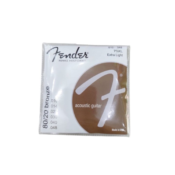 Jual Tali Gitar / Senar Gitar Akustik Fender | Shopee Indonesia