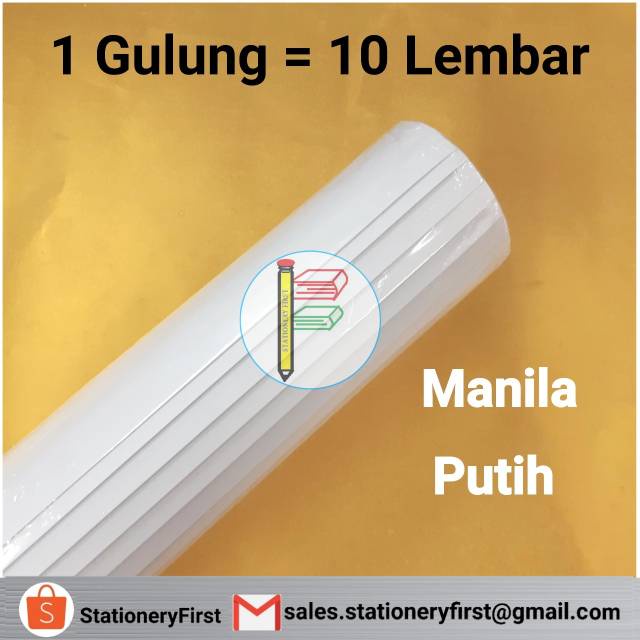 Jual Kertas Karton Manila BC Putih Hitam Pink Merah Kuning Hijau Biru ...