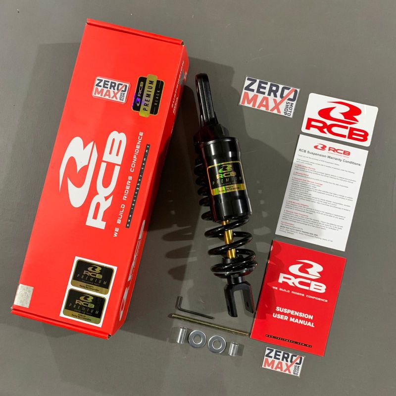 Jual Shock Shockbreaker RCB Racing Boy MB2 MB-2 305mm Black Premium ...