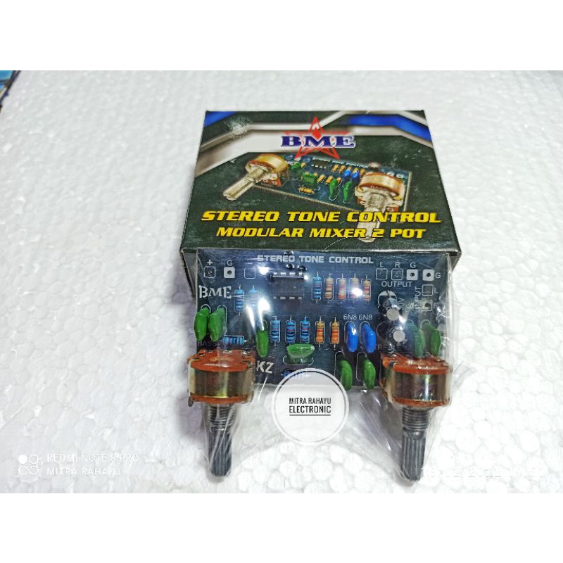 Jual KIT TONE CONTROL MODULAR MIXER 2 POTENSIO BME | Shopee Indonesia