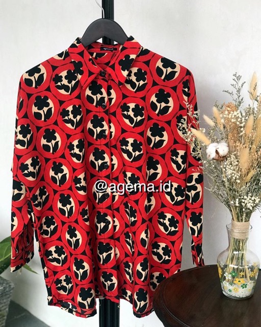 Jual Ary Shirt (red) | Shopee Indonesia