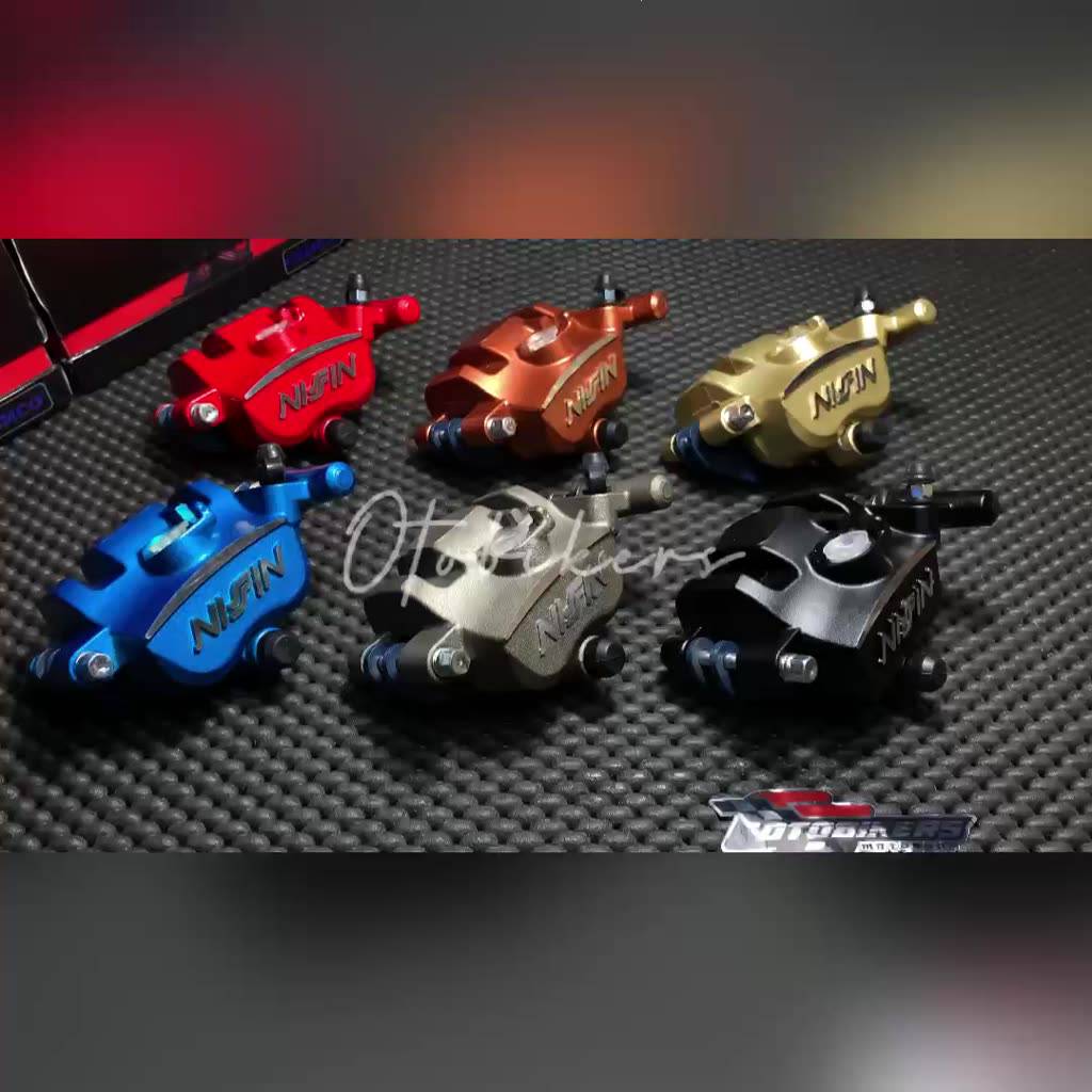 Jual KALIPER NISSIN SAMURAI BRAKE 2P 2 PISTON UNIVERSAL KANAN ATAU KIRI TANPA BREKET ORIGINAL ...