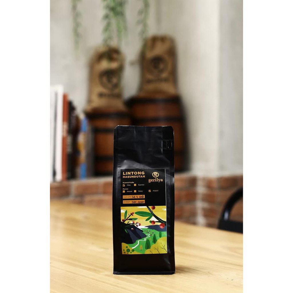 Jual Kopi- Kopi Single Origin Arabica Lintong Hasundutan 250gr -Biji-Kopi. | Shopee Indonesia