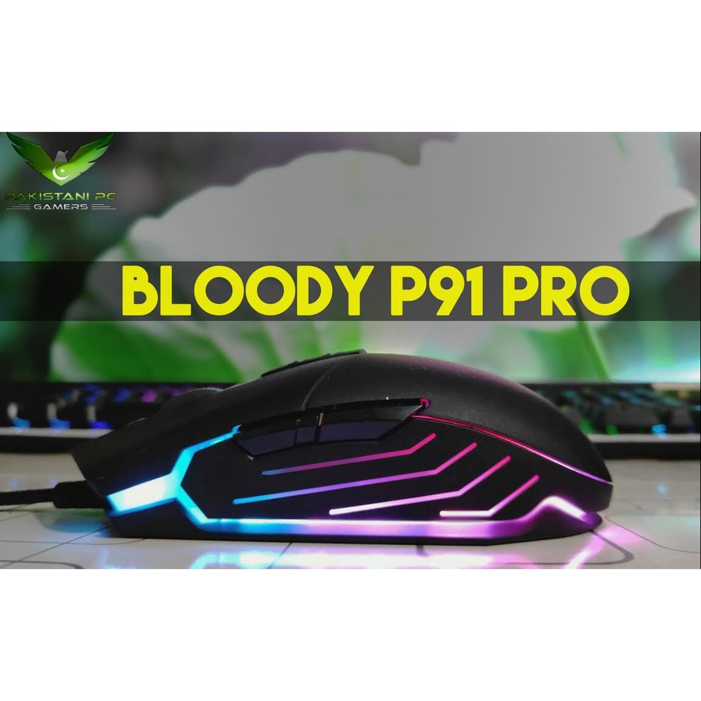 Jual BLOODY P91 Pro RGB Ultra Core Activated Gaming Mouse 16k DPI/CPI ...