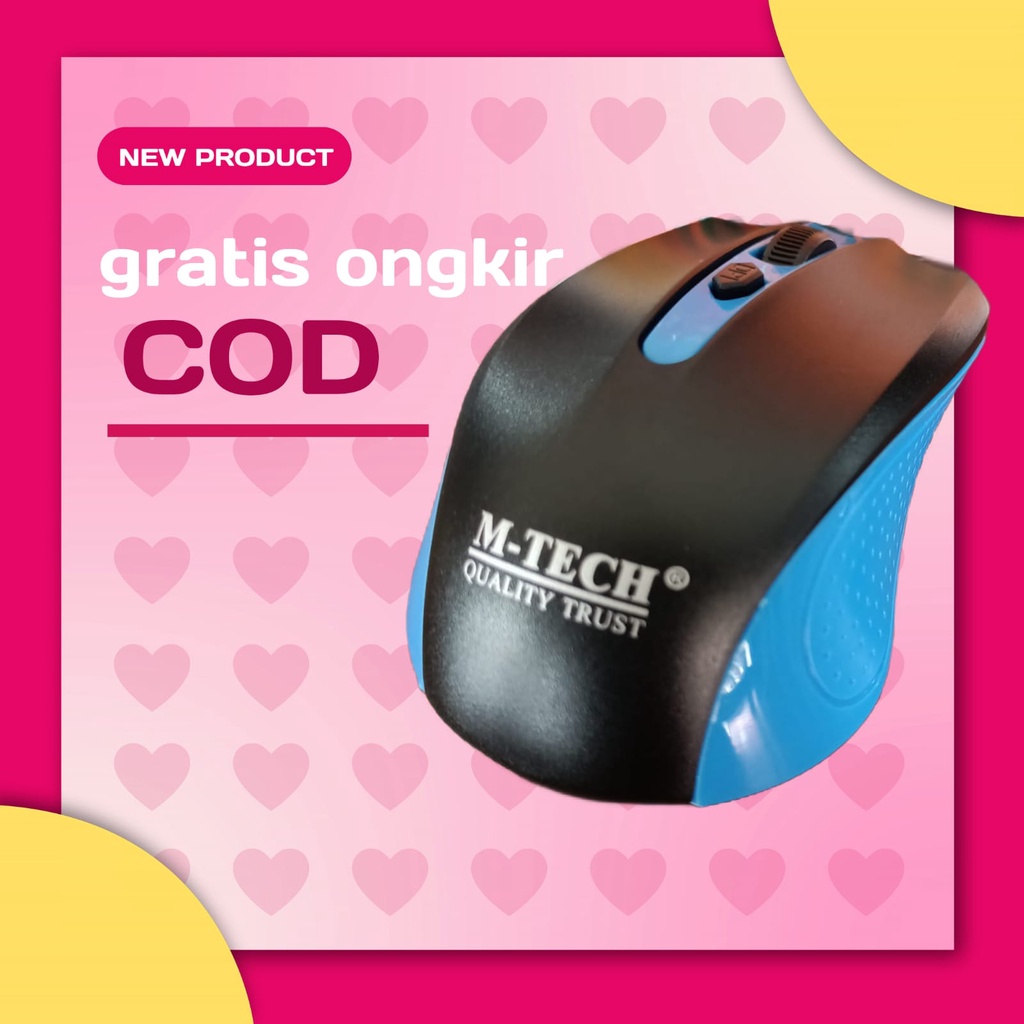 Jual mouse mtech/wireles/mos werles | Shopee Indonesia