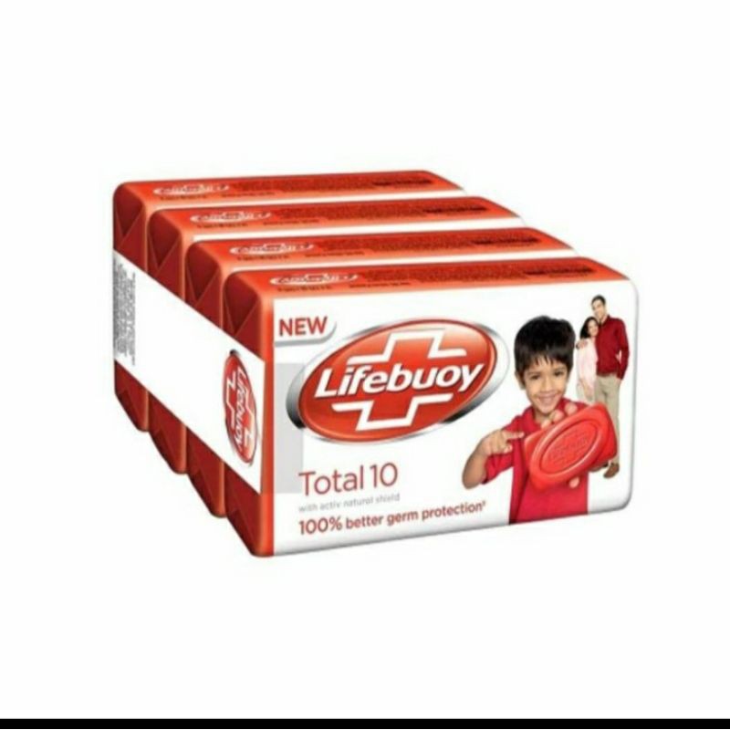 Jual LIFEBUOY Bar Soap Total10 65grx4 | Shopee Indonesia