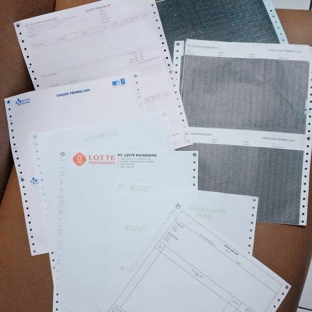 Jual custome cetak continuous form | Shopee Indonesia