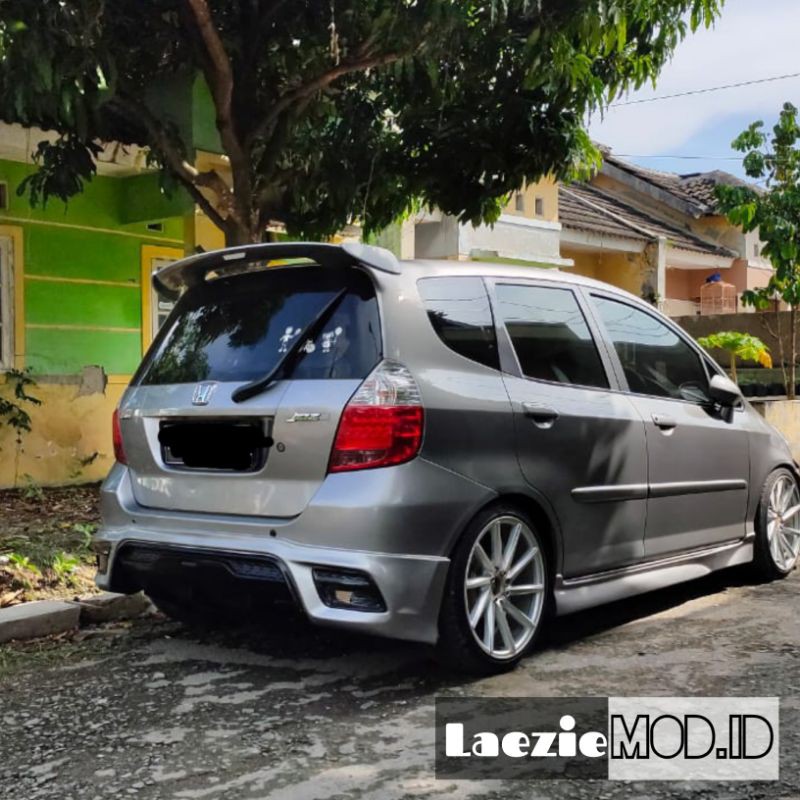 Jual Rear Belakang Bodykit add-on Khusus Honda Jazz GD3 fit vtec dan ...
