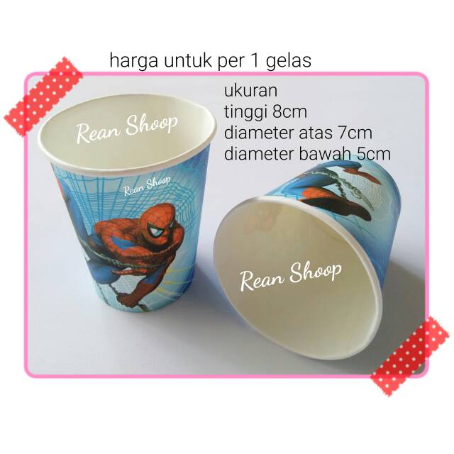 Jual Gelas kertas ulang tahun happy birthday pesta party hbd ultah ...