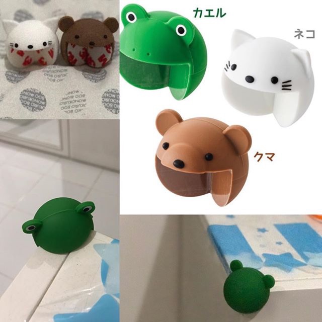 Jual High quality cute cartoon soft silicone baby kids safe corner ...