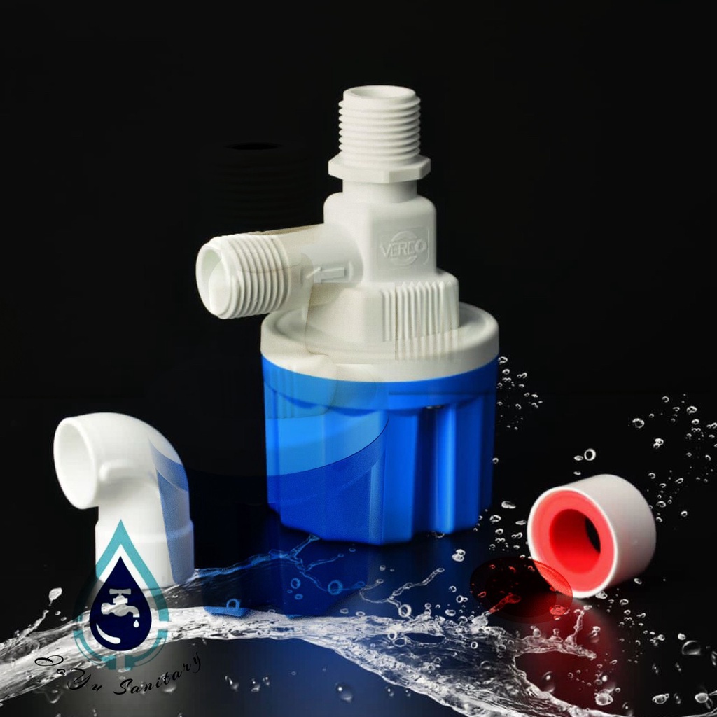 Jual VERCO kran air Pelampung otomatis Murah 1/2 vertical -pelampung ...