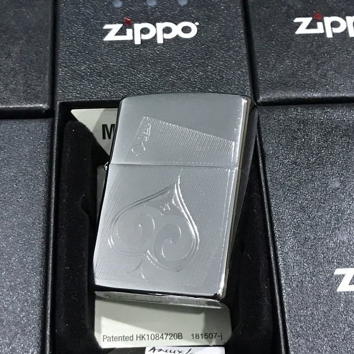 Jual ZIPPO LIGHTER / MANCIS KOREK API ZIPPO ORIGINAL - ACE OF SPADES ...