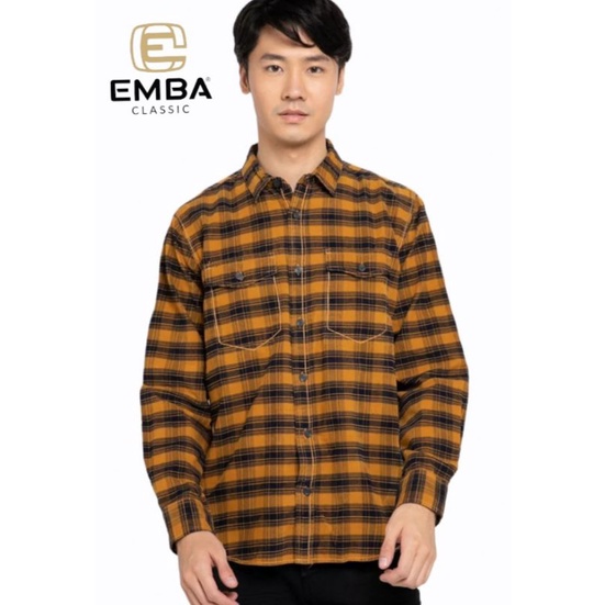 Jual Promo spesial kemeja panel emba original | Shopee Indonesia