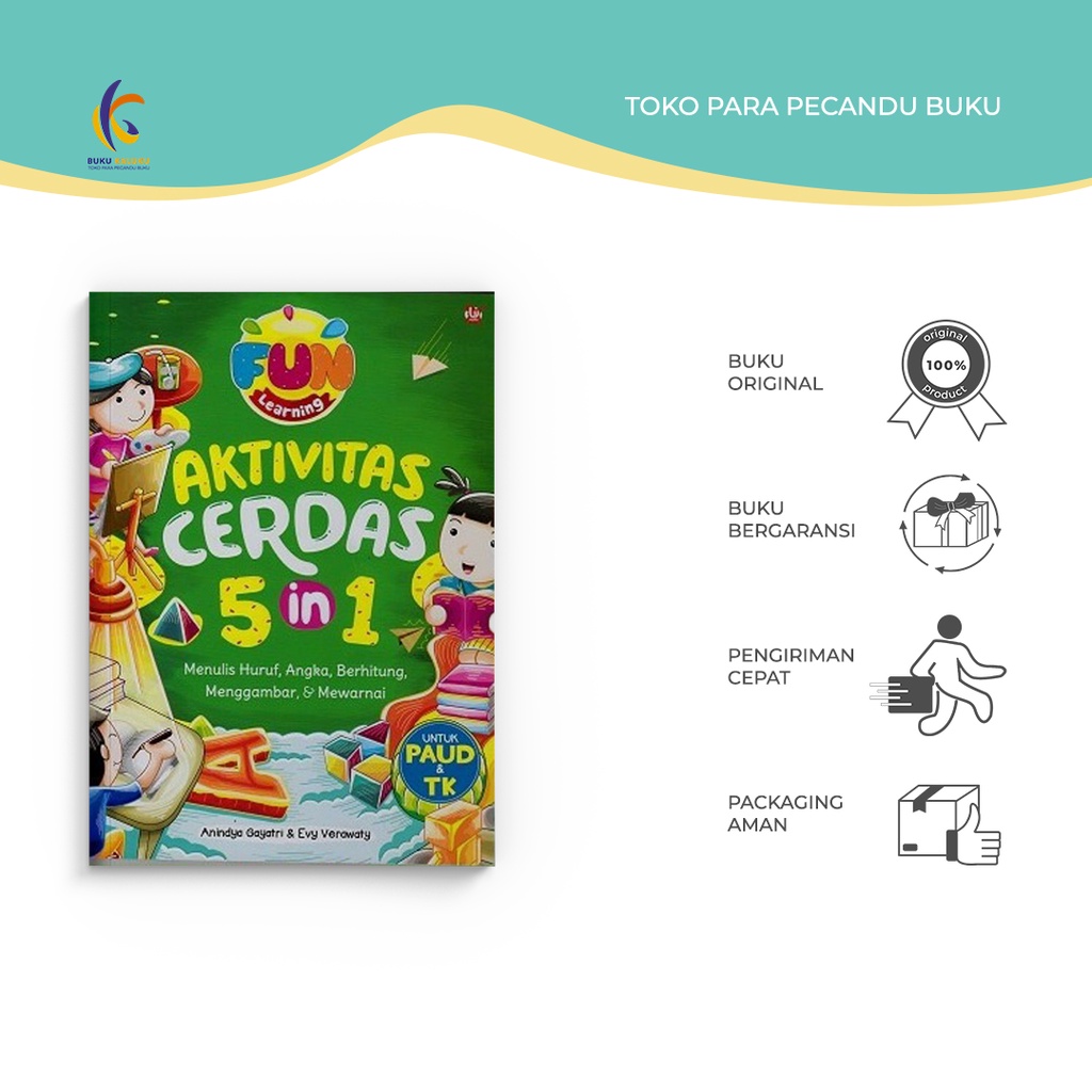 Jual Buku Anak - Fun Learning : Aktivitas Cerdas 5 IN 1 - Wahyu Media ...