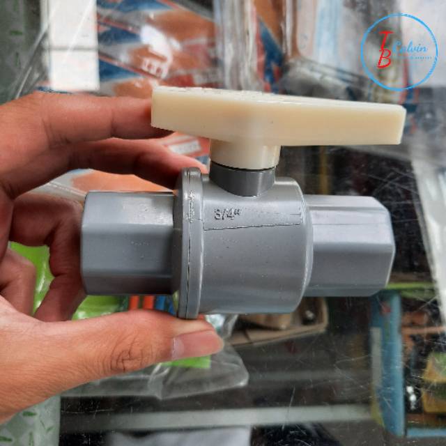 Jual Ball Valve Stop Kran 3/4 inch KDJ | Shopee Indonesia