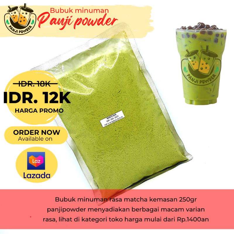 Jual bubuk minuman rasa tea 500gr serbuk minuman aneka rasa bubuk ...