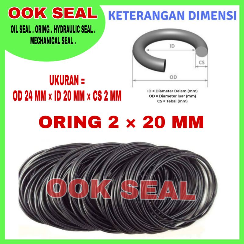 Jual oring 2 x 20 / oring seal 2 x 20 / seal oring 2 x 20 / seal 2 x 20 ...