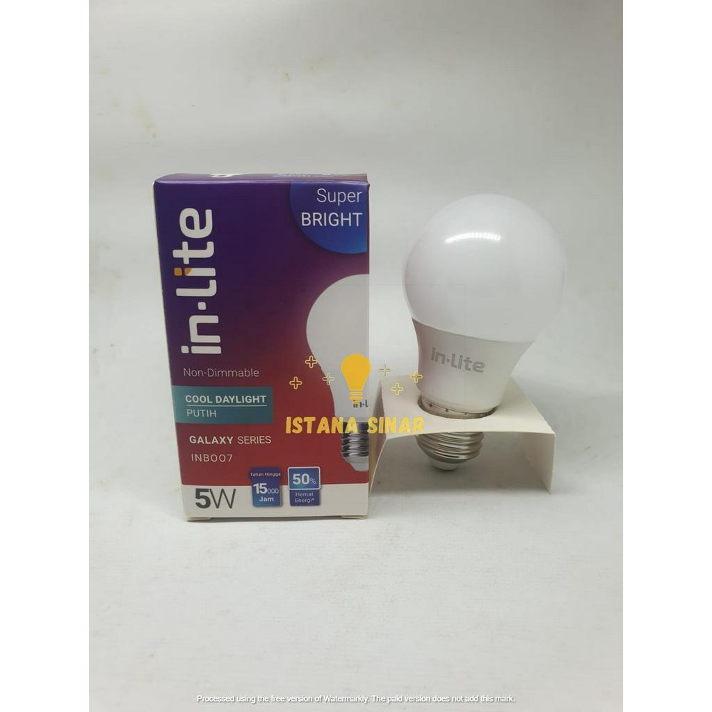 Jual LAMPU LED INLITE IN-LITE 5W 5 W / WATT / WT BOHLAM BERGARANSI ...