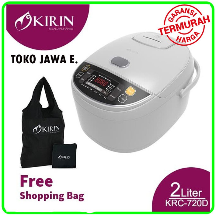 Jual RICE COOKER KIRIN KRC-720D Rice Cooker Digital 2 Liter - PANCI ...