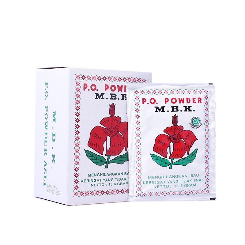 Jual MBK PUTIH Bedak tabur MBK anti biang keringat P.O powder SACHET ...