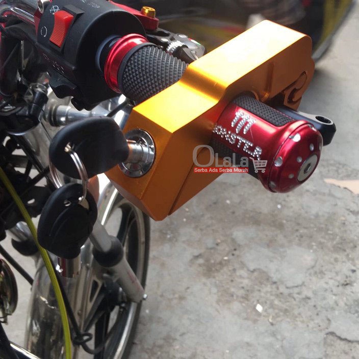 Jual JISHUO KUNCI STANG MOTOR / KUNCI PENGAMAN MOTOR OLL-LOCK1115 ...