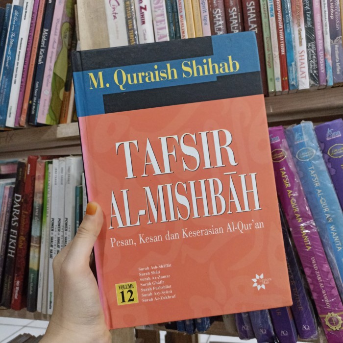 Jual Buku Tafsir Al-Mishbah M. Quraish Shihab vol 12 preloved original | Shopee Indonesia