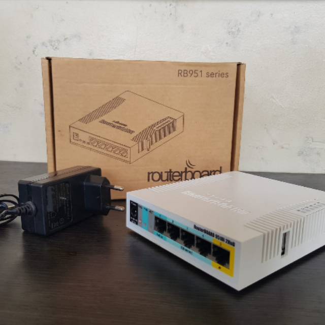 Jual Mikrotik Routerboard RB951 - 951Ui 2HnD - BEKAS | Shopee Indonesia