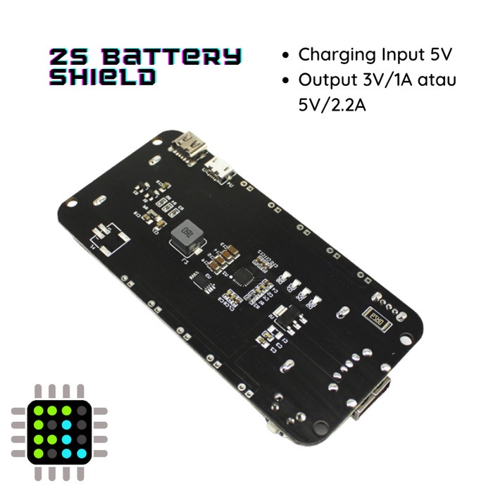 Jual ESP32 Arduino 18650 Battery Charger Expansion Module Out 3V 1A 5V ...